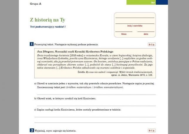 Test Z Historii Klasa 4 Wczoraj I Dziś Rozdział 4 - Margaret Wiegel Test Z Historii Klasa 4 Wczoraj I Dziś Rozdział 4 - Margaret Wiegel